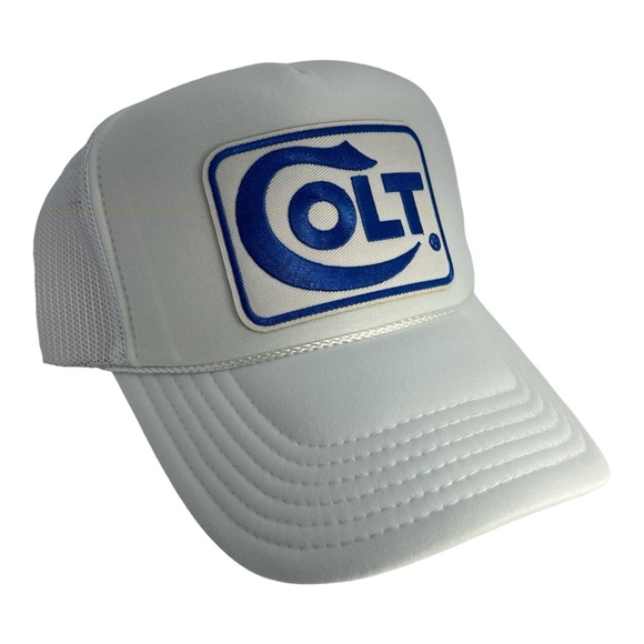 OTTO | Accessories | New Vintage Style Colt White Royal Blue Trucker ...